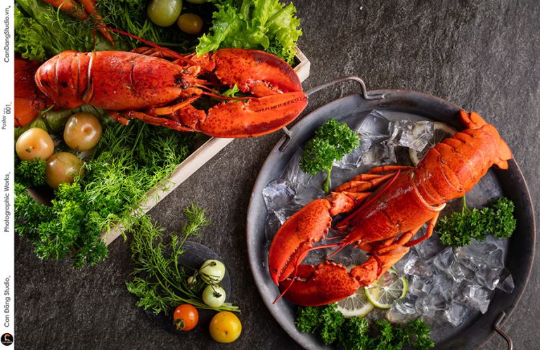 Ben Food - Chụp ảnh món ăn Hải Sản nước lạnh - Can Đăng Studio