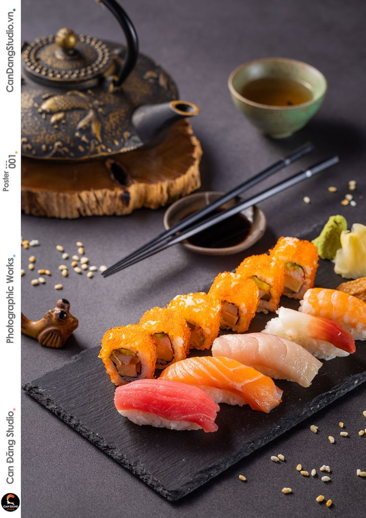 AB Sushi - Bao Nhiêu Bố Cục Sẽ Được Sử Dụng Trong Bộ Ảnh Chụp Ảnh Món ...